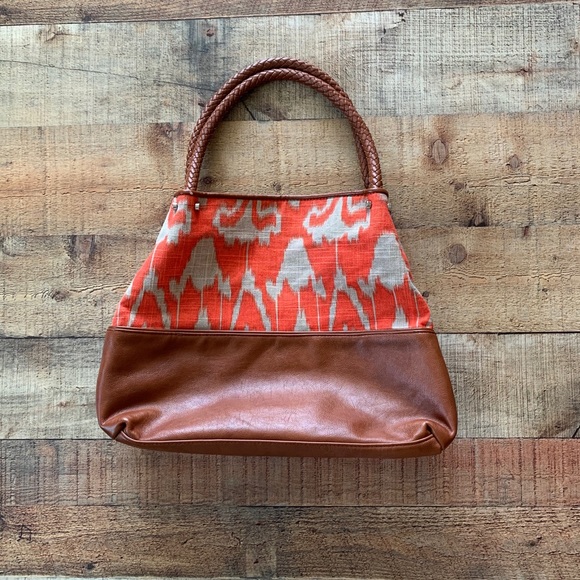 Bags | Boho Patterned Braided Strap Handbag | Poshmark